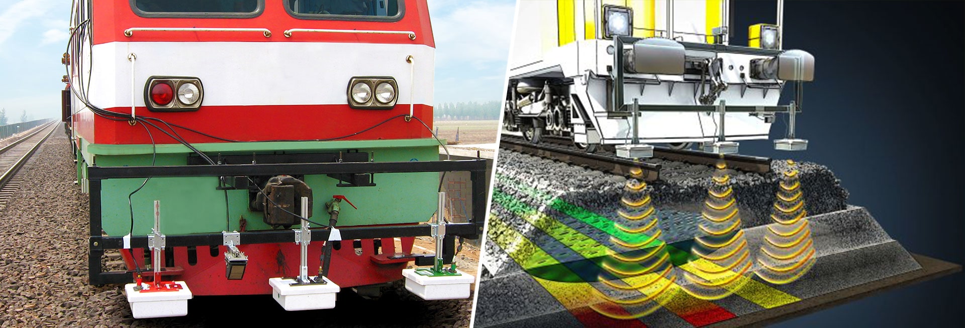 Railway Ballast Inspection GPR Equipment | IDS SRS Safe Rail System India