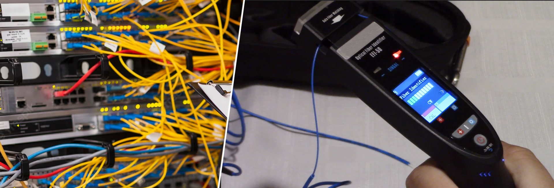 Optical Fiber Identifier, Fiber Optic Traffic Identifier