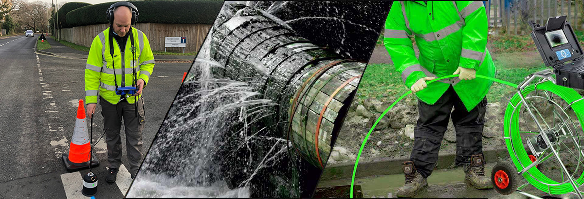 Water & Sewer line maintenance | Water leak detector & sewer line ...