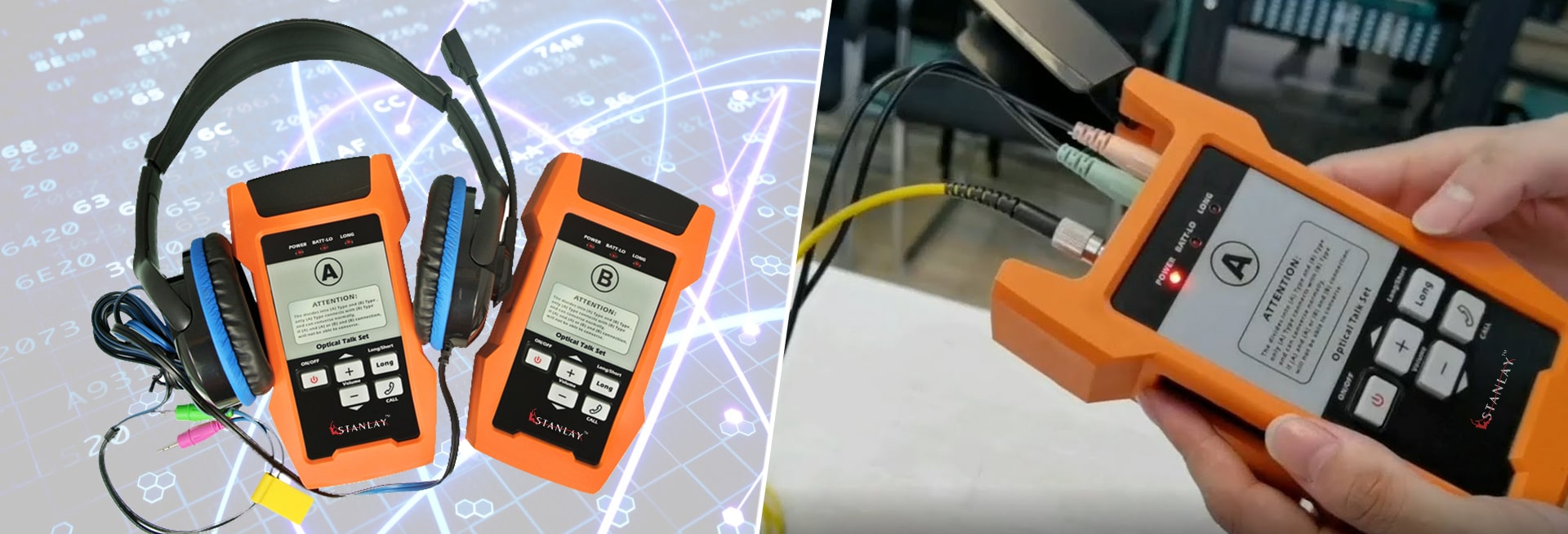 Optical Talk Set, Fiber Optic Talk Set, Fiber Talk Set