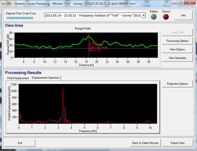 IBIS-FS Remote Static & Dynamic Structure Monitoring System