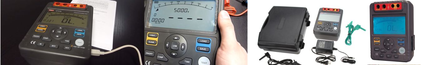 High Voltage Insulation Tester | 5KV Insulation Digital Tester ...