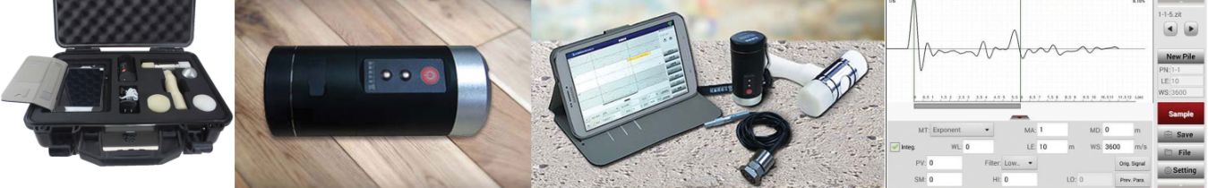 Buy P8000 Pile Integrity Tester, Wireless Pile Tester India