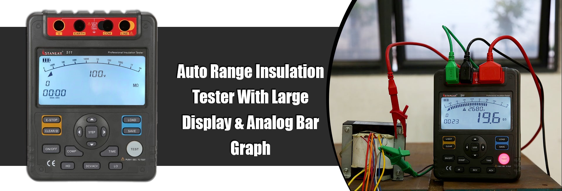 1KV LV Insulation Resistance Tester Price in India