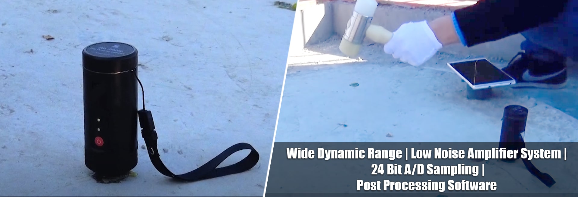 Buy P8000 Pile Integrity Tester, Wireless Pile Tester India