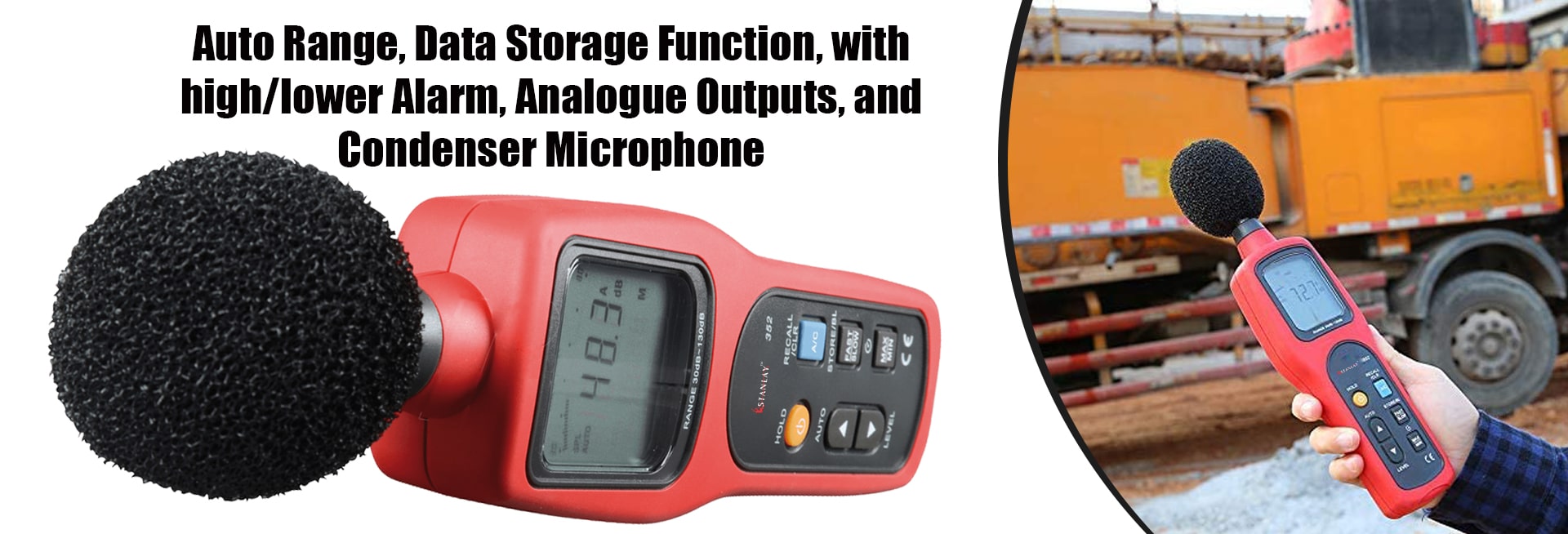 Digital Sound Level Meter, Sound Measuring Device in India