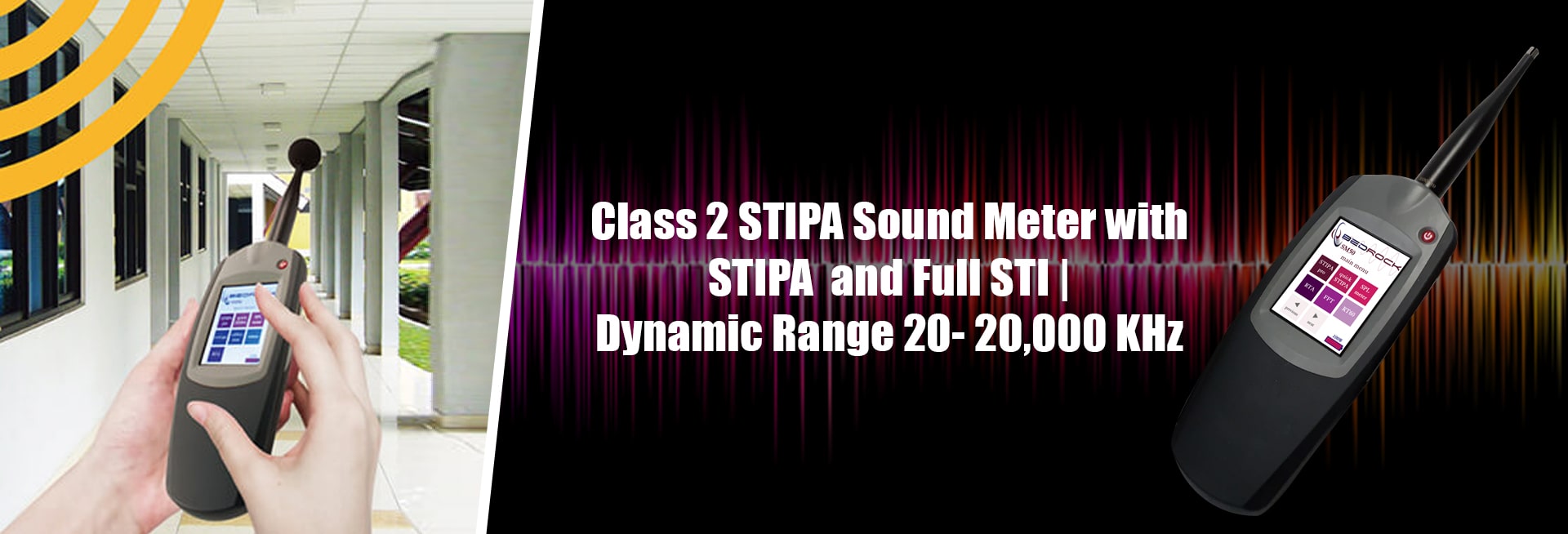 SM 50 Sound Meter | Class 2 STIPA Sound Meter