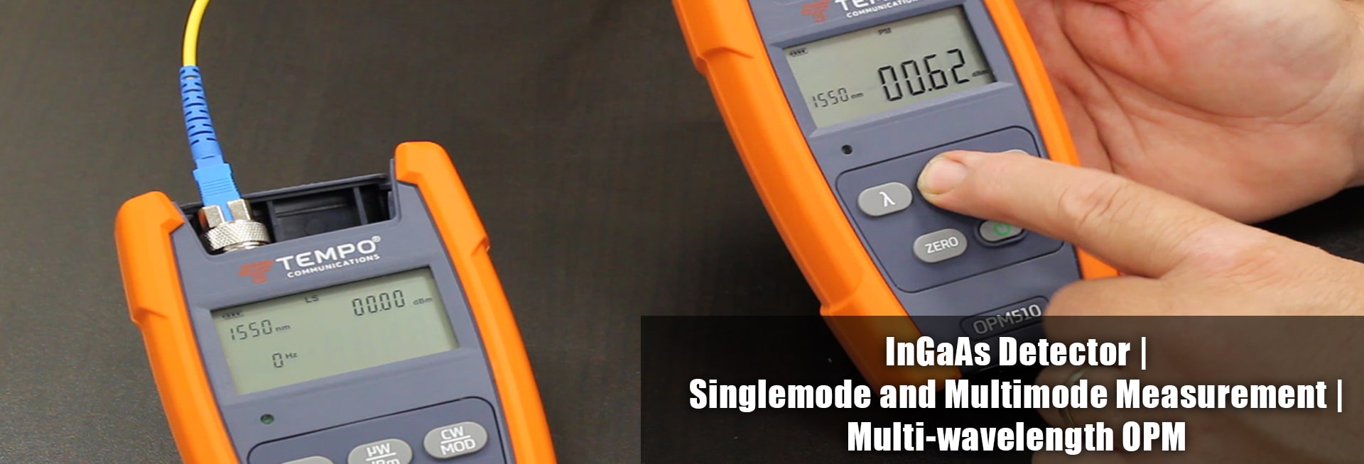 OPM-500 Optical Power Meter | InGaAs Optical Power Meter