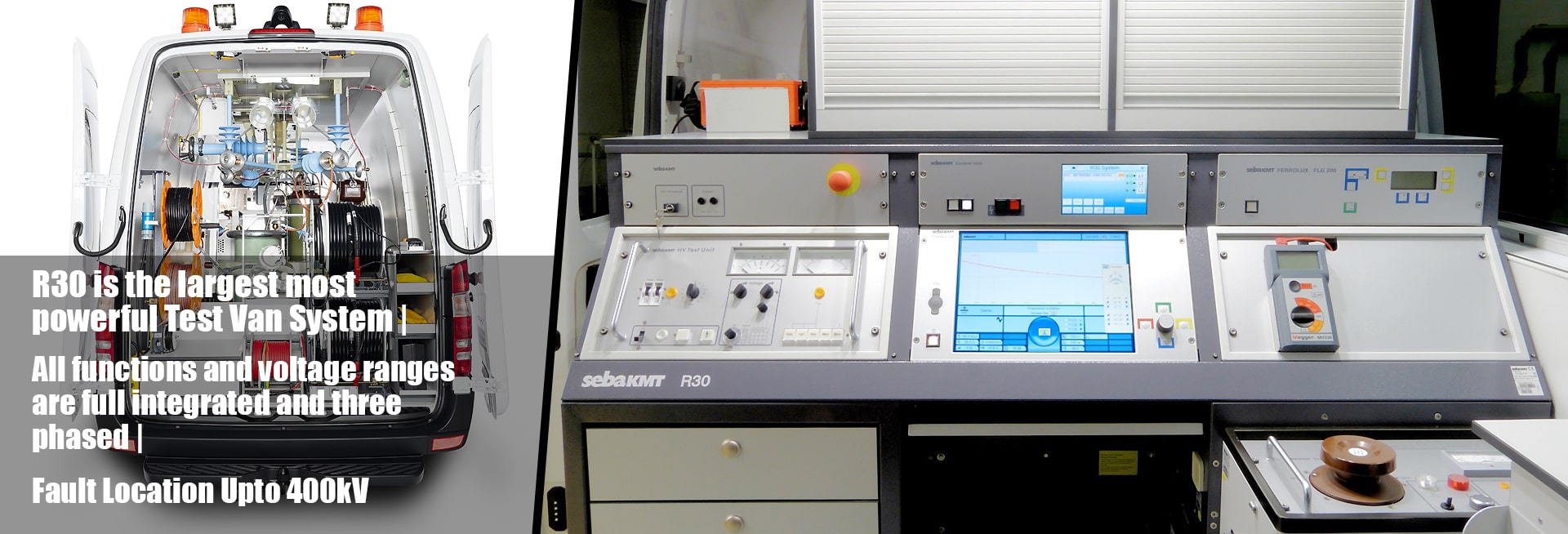 Megger SebaKMT R-30 Cable Fault Test Van
