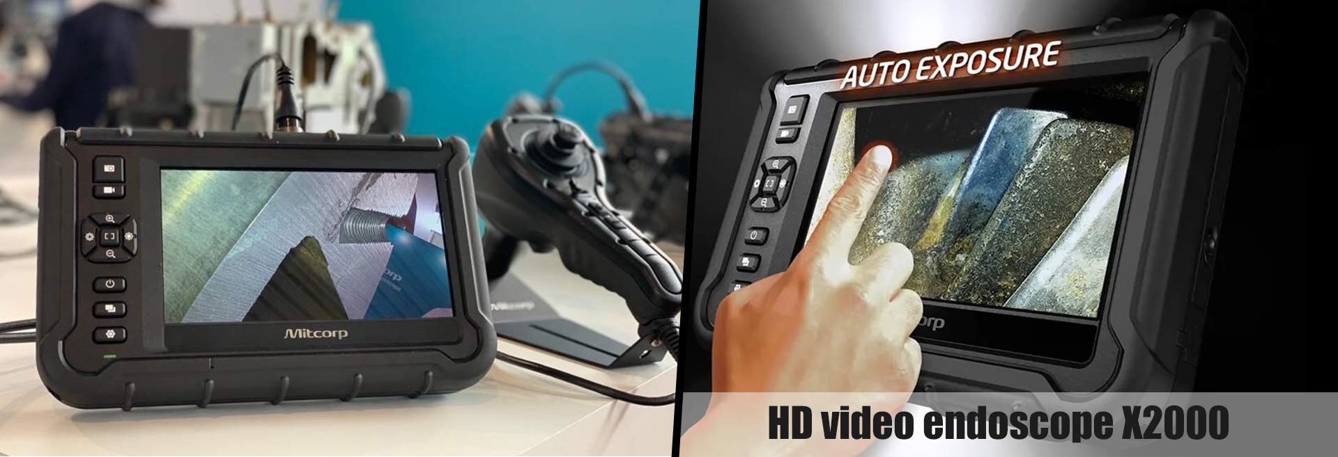 X2000 High Performance 4-Way Articulated HD Video Borescope