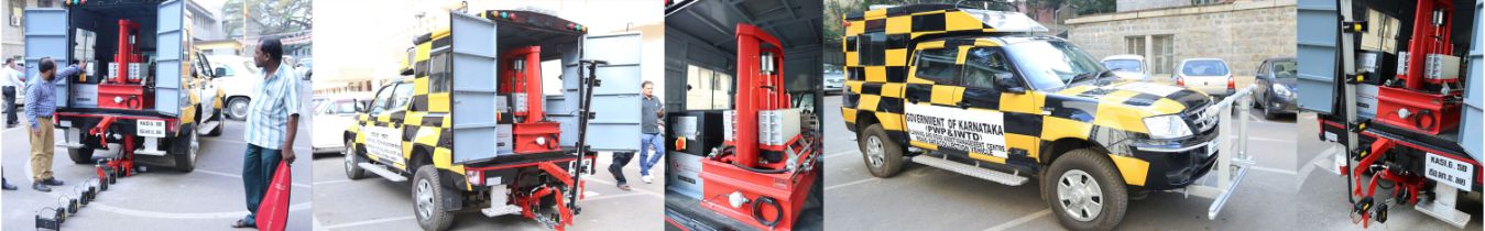 Pavetesting Vehicle Mounted Falling Weight Deflectometer in India