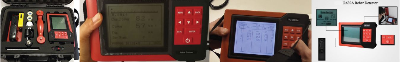 ZBL R630A Rebar Scanner, R630A Concrete Rebar Detector India