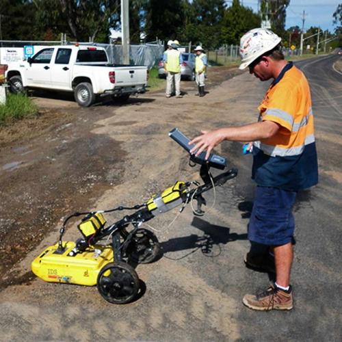 IDS Detector Duo Dual Frequency Metallic & Non Metallic Pipe Locating GPR
