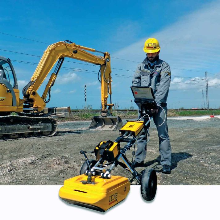 IDS Detector Duo Dual Frequency Metallic & Non Metallic Pipe Locating GPR