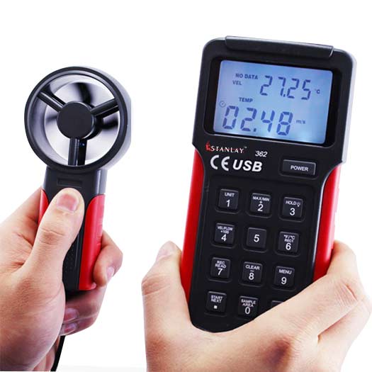 Digital Anemometer, Air Wind Flow Meter Price in India