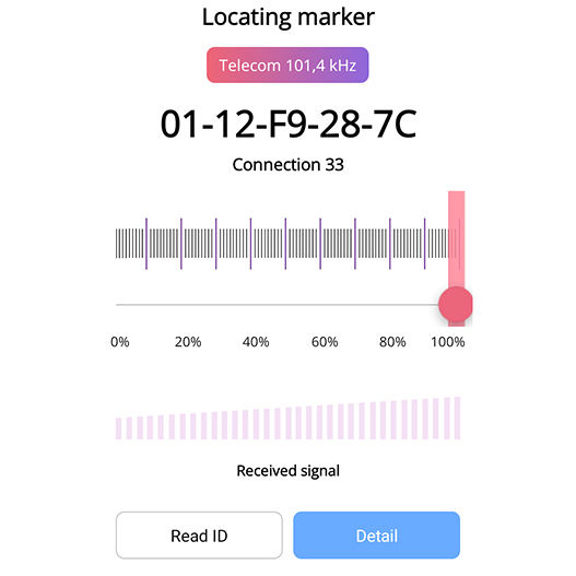 SML 2 Smart RFID Electronic Marker Locator