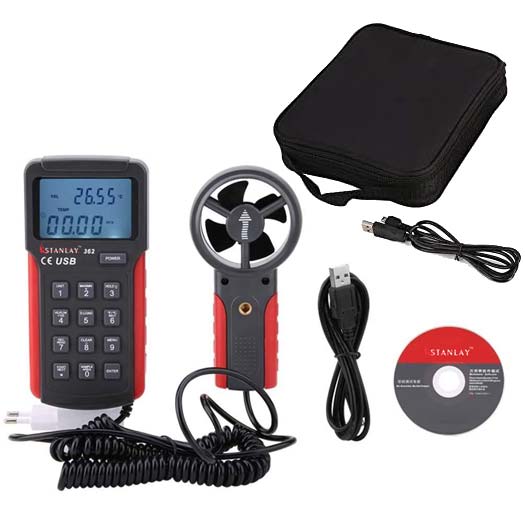 Digital Anemometer, Air Wind Flow Meter Price in India