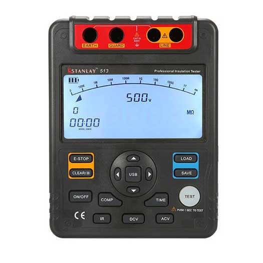 High Voltage Insulation Tester | 5KV Insulation Digital Tester ...